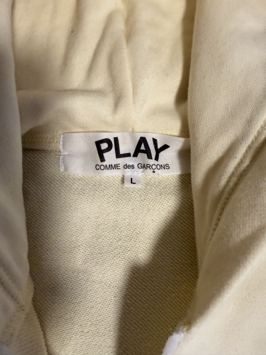 Play Comme des Garçons Hoodie Beige, Grösse L, Top Zustand (Gebraucht ...