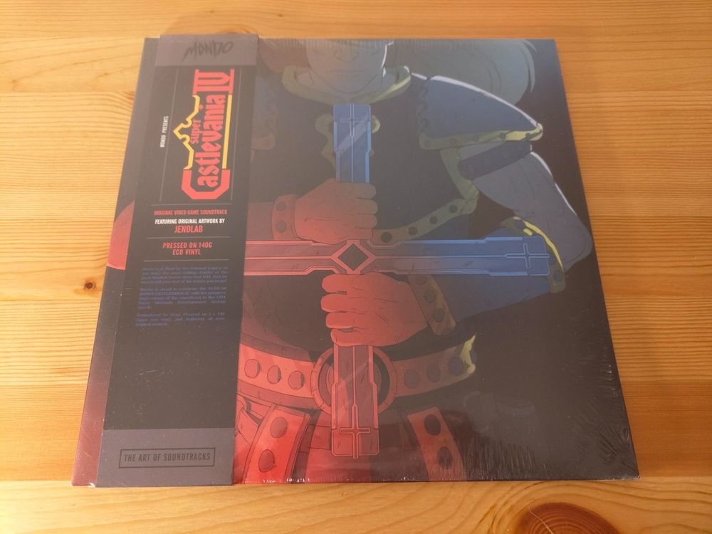 Super Castlevania IV Vinyl 2×LP | Mondo/Konami Eco Vinyl (Neu und ...