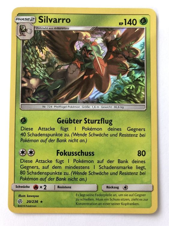 Silvarro - Holo - Pokemon TCG (Neu (gemäss Beschreibung)) in Nussbaumen ...
