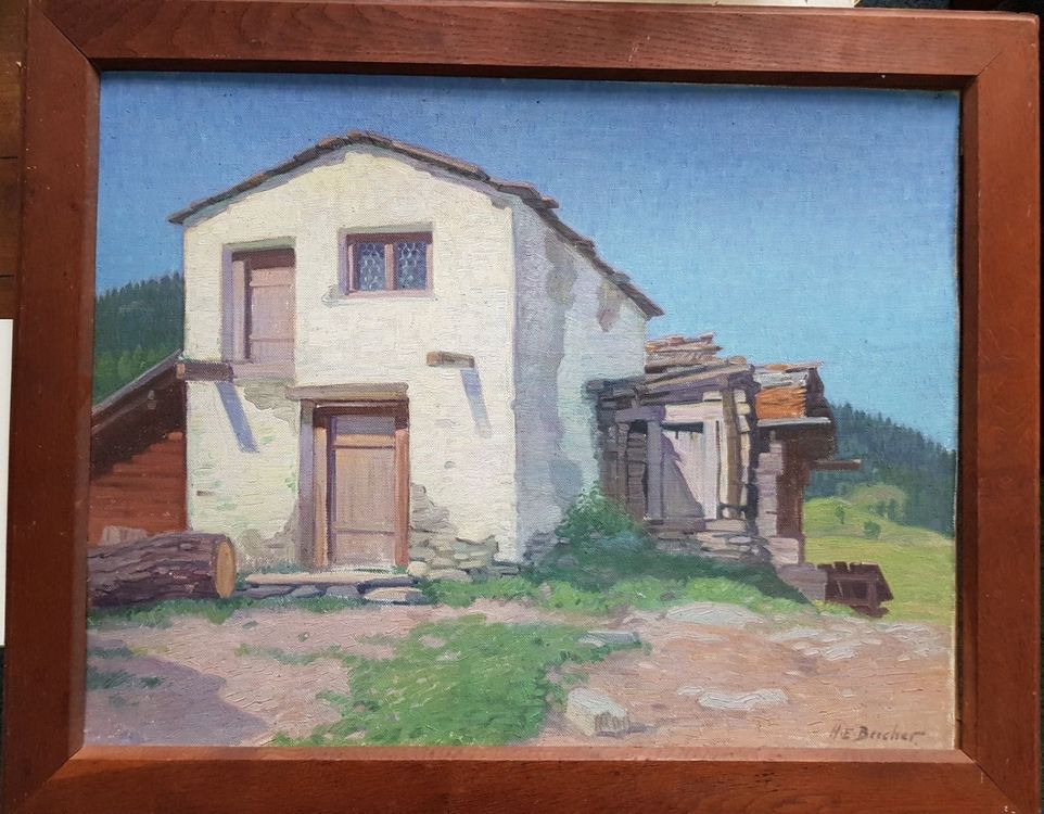 Henri Edouard BERCHER(1877-1970)Zeneggen (Gebraucht) in Lausanne für ...