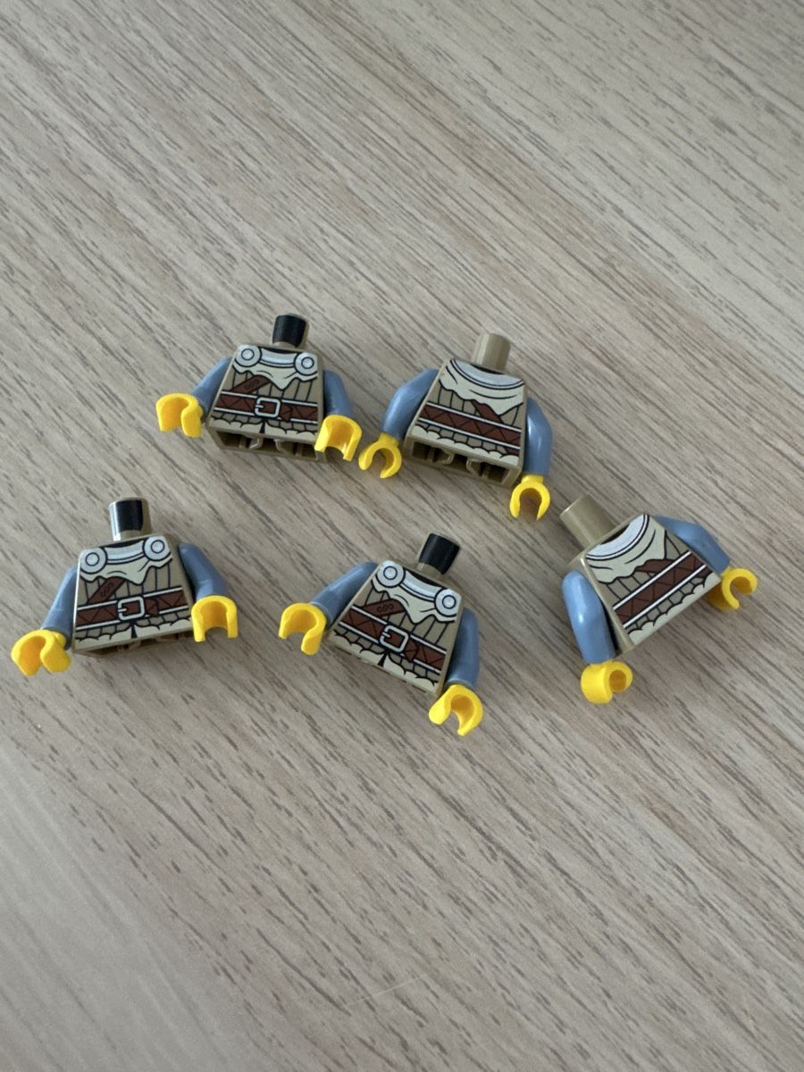 Lego Knight Viking Torso x5 Neu (Neu (gemäss Beschreibung)) in ...