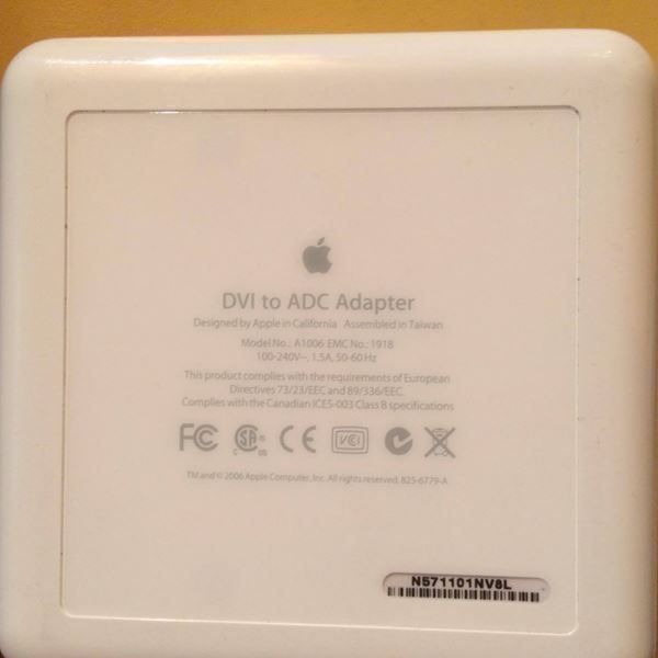 Apple DVI to ADC Adapter A1006 EMC 1918 (Gebraucht) in St. Margarethen ...