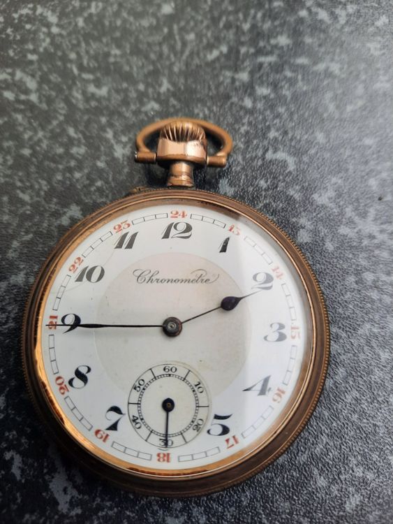 Taschenuhr Chronometre Ab,1.- Chf. (Gebraucht) in Reiden für CHF 34 – mit Lieferung auf Ricardo ...