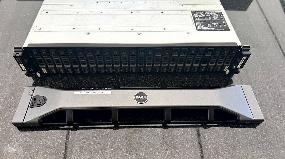 Dell PowerVault MD3620i inkl. 24 HD's mit 600GB und Schienen (Gebraucht ...