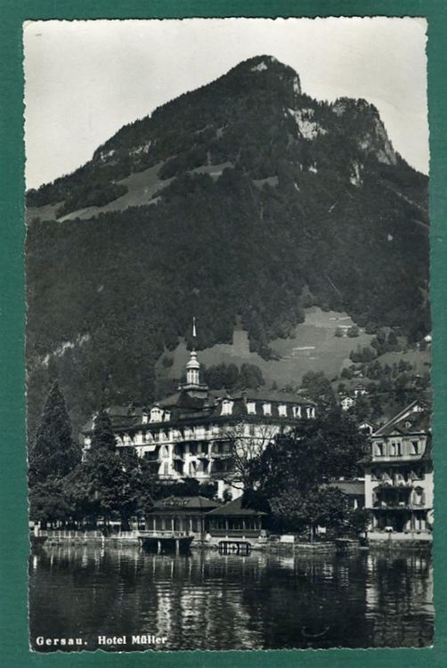 Gersau, Hotel Müller, 1952 (Gebraucht) in Sargans für CHF 1 – mit Lieferung auf Ricardo kaufen