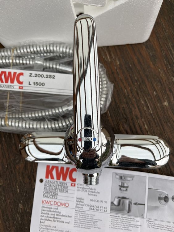 KWC Domo 802 022 Dusche Wandmischer komplett m Brause (Neu und originalverpackt) in Sulzbach für ...