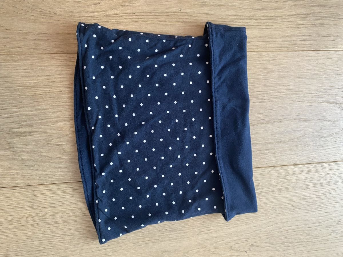 Bandeau Hollister reversible bleu marine à pois, taille XS (Neuf (Voir ...