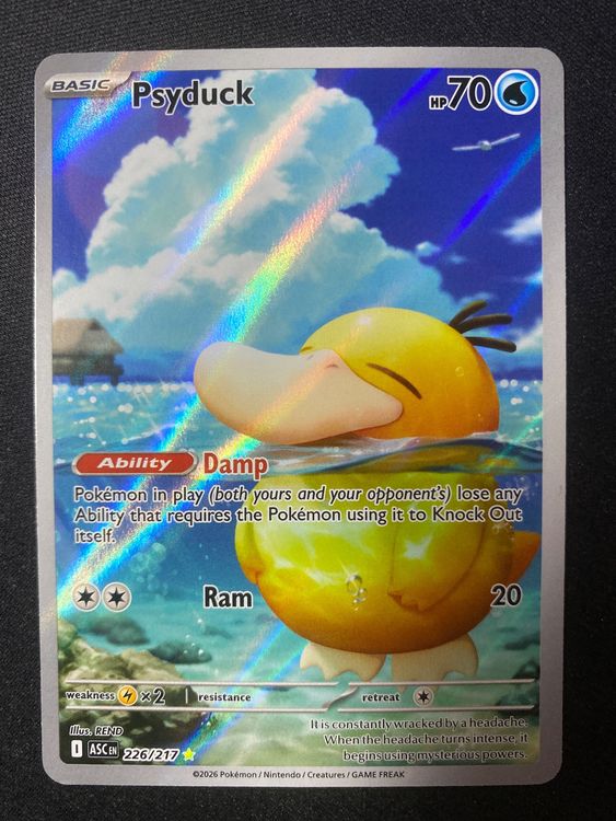 Psyduck 226 - Enton - Illustr. Rare - Ascended Heroes - EN (Neu (gemäss ...