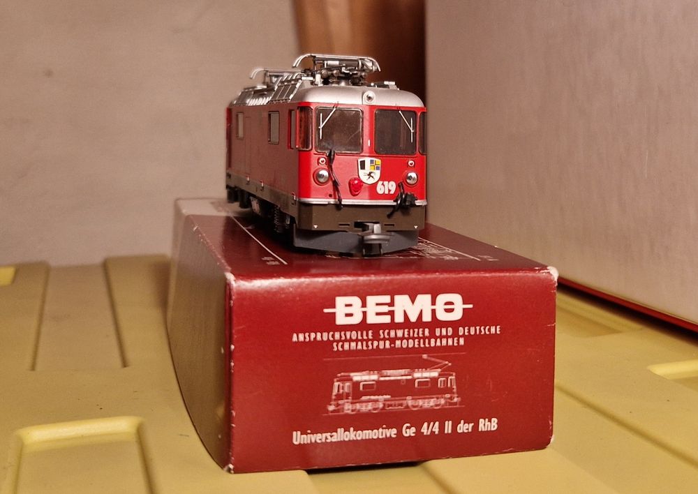 Bemo Rhb Ge 4/4 II H0m (Gebraucht) in Churwalden für CHF 96 – mit Lieferung auf Ricardo kaufen