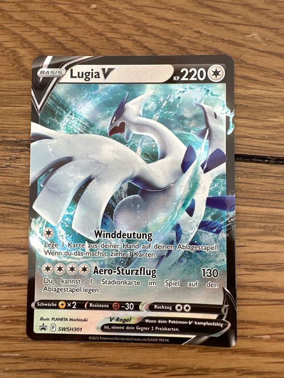Lugia V SWSH301 inkl. XXL Karte (Neu (gemäss Beschreibung)) in Wil SG ...