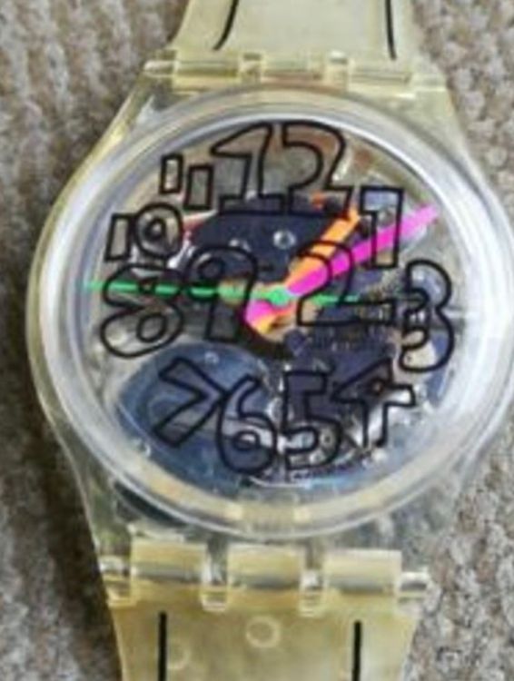 Swatch Watch Scribble 1993 (Neu und originalverpackt) in Lugano für CHF 75 – mit Lieferung auf ...