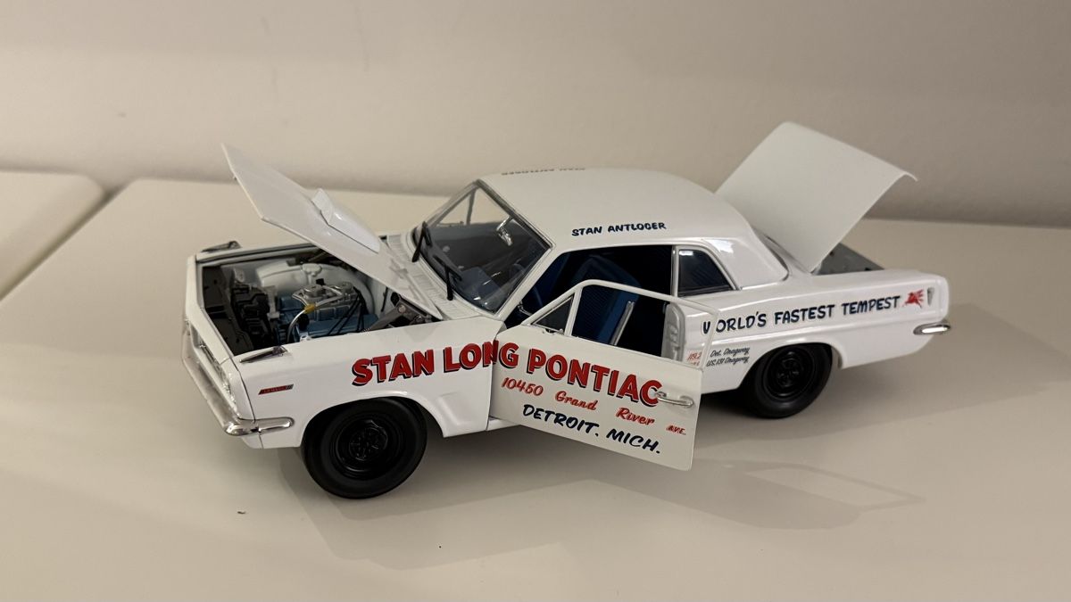 Pontiac Tempest 1963 Stan Long, Auto World, 1:18, Rarität (Neu (gemäss ...