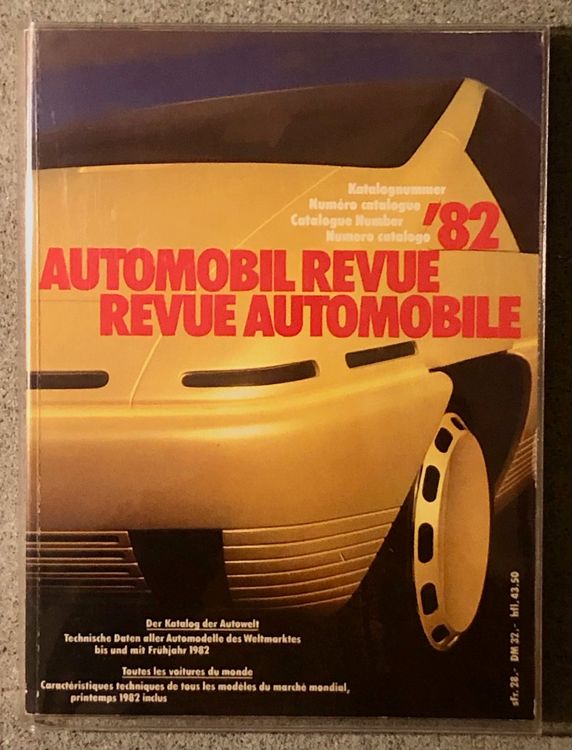 AUTOMOBIL REVUE KATALOGE 1980 / 1982 | Kaufen auf Ricardo