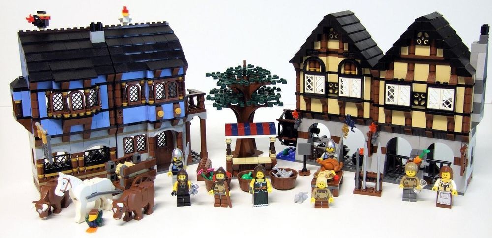 Lego King's Castle 10193 Medieval Market Village von 2009 (Gebraucht ...