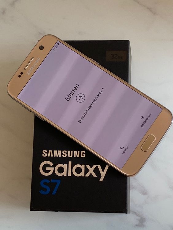 Samsung Galaxy S7 Gold platinum (Gebraucht) in Basel für CHF 72 – mit ...