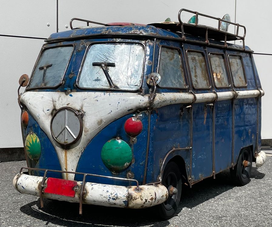 Aaron Jackson (XX) VW Typ 1 Eisen Bus grosse Skulptur (Gebraucht) in Root für CHF 430 – mit ...