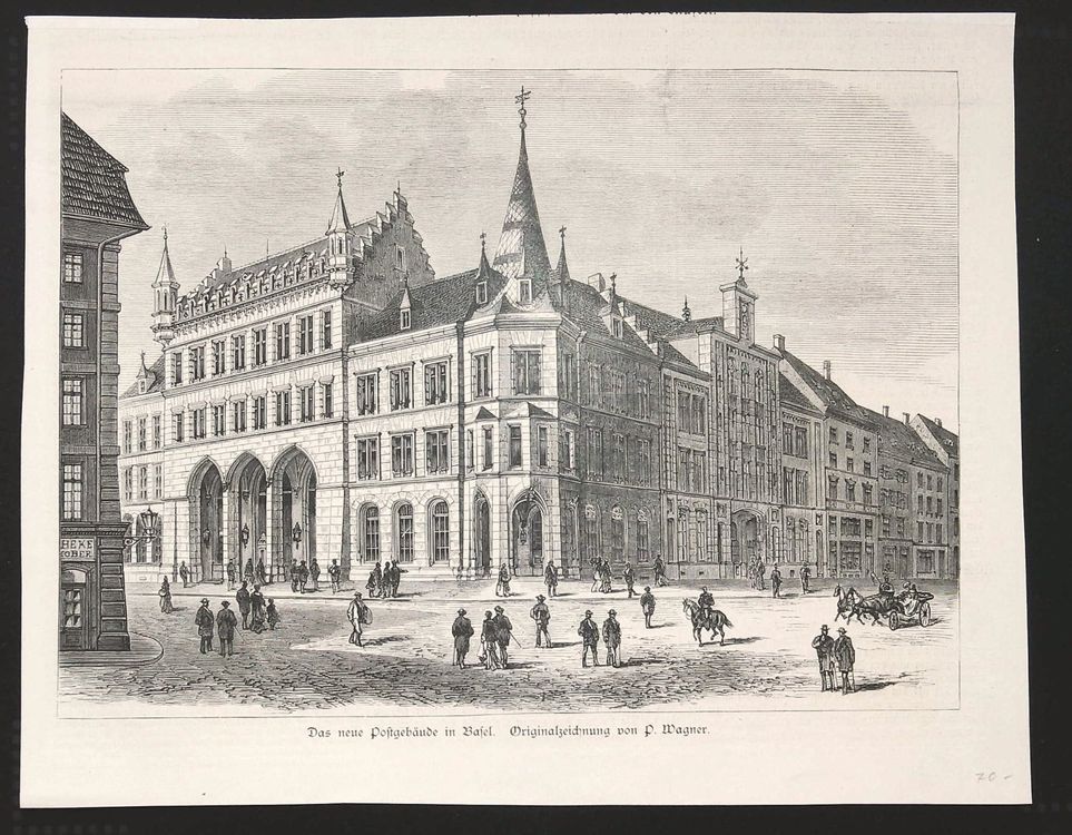 Basel Post Holzstich von Wagner (Gebraucht) in Rafz für CHF 27 – mit ...