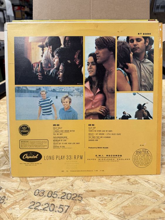 Beach Boys' Party! - Vintage Schallplatte, Top Zustand! (Gebraucht) in ...