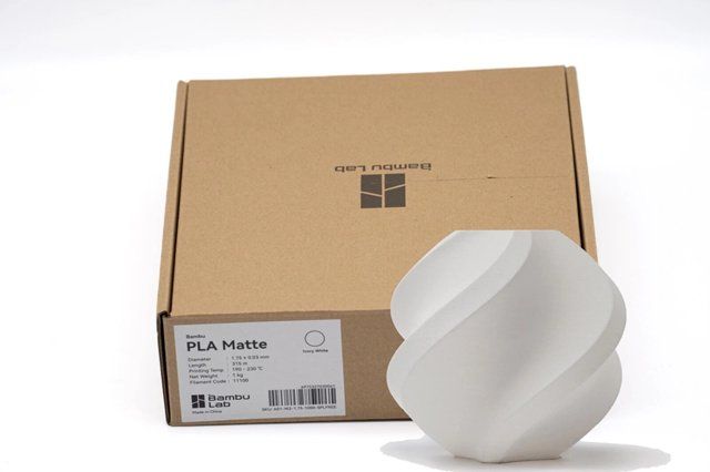 Bambu Lab PLA MatteFilament Ivory-White Elfenbeinweiss (Neu und ...