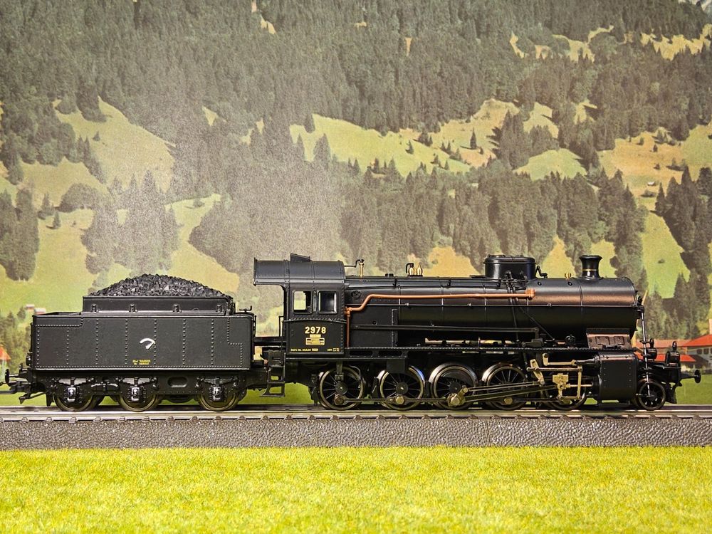 Roco 43872 - SBB Dampflokomotive C 5/6 2978 ELEFANT _ AC H0 (Gebraucht ...