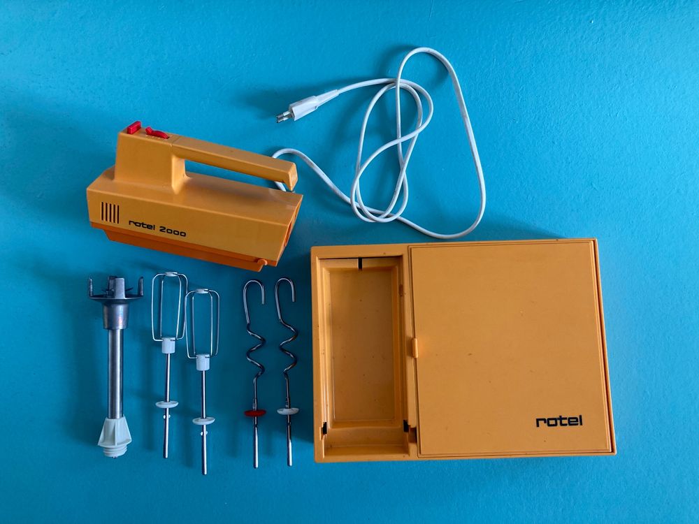 Handmixer Rotel 2000 mit komplettem Zubehör (Gebraucht) in Zürich für ...