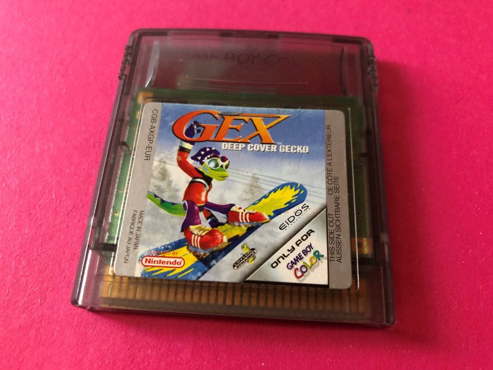 GEX DEEP COVER GECKO SPIEL FÜR NINTENDO GAME BOY COLOR (Gebraucht) in Hägendorf für CHF 23 – mit ...