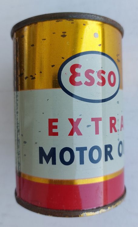Oeldose Esso Extra Motor Oil Bidon huile Oil Can Spardose (Gebraucht ...