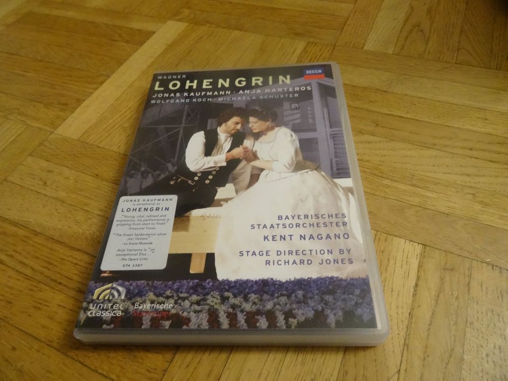 Wagner Lohengrin - Kaufmann - Harteros - Nagano DVD (Gebraucht) in ...