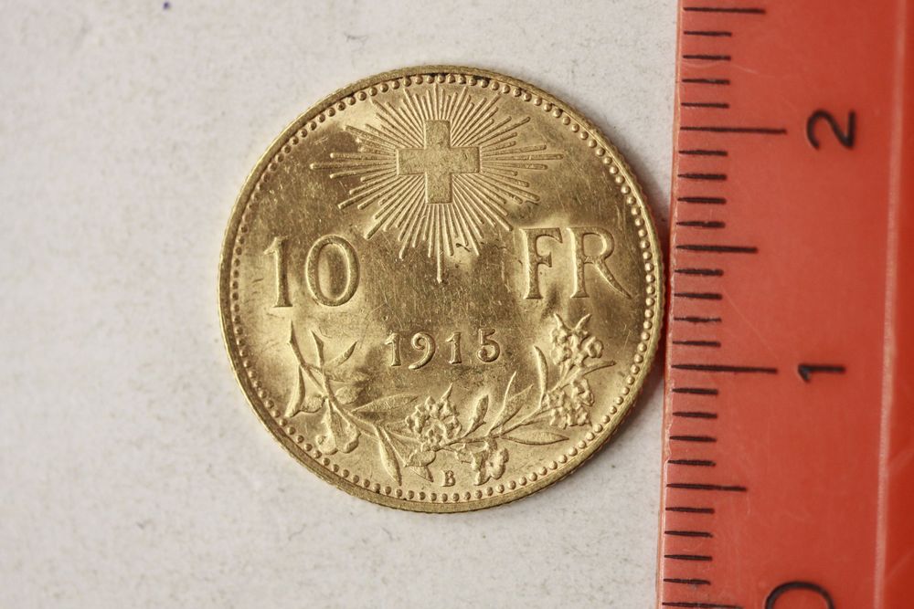 Vreneli 10fr 1915 (D'occasion) à La plaine pour CHF 240 – avec ...