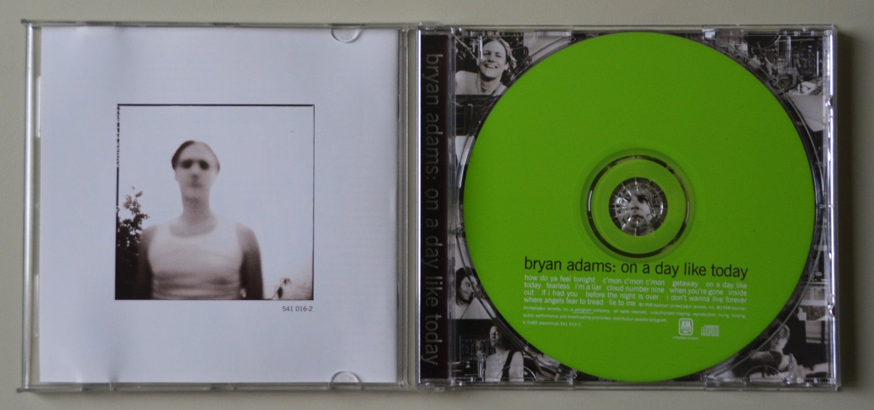 CD: Brian Adams - on a day like today (Gebraucht) in Niederhasli für ...