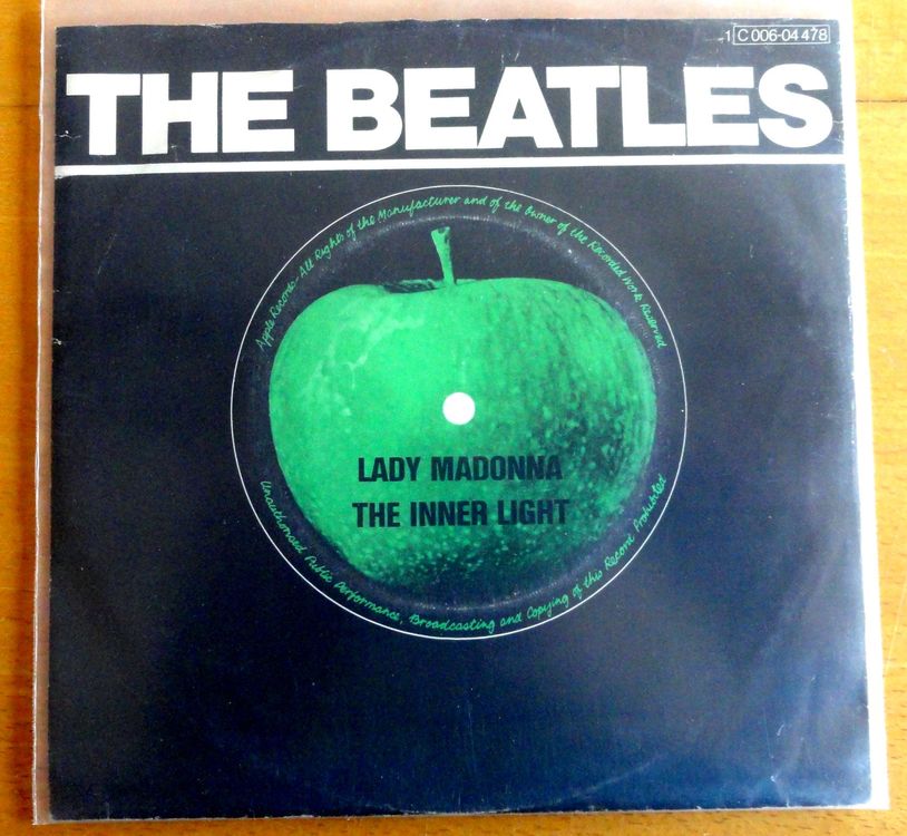 SI THE BEATLES lady madonna APPLE DE 04478 | Kaufen auf Ricardo