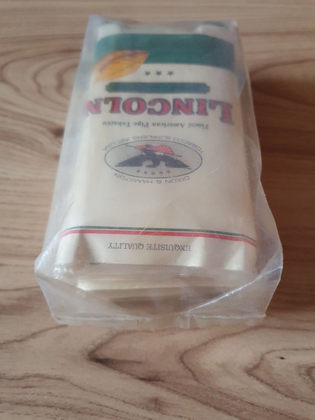 5 x 40g LINCOLN Tabak (80er Jahre, vakuumiert/ungeöffnet) (Neu und ...