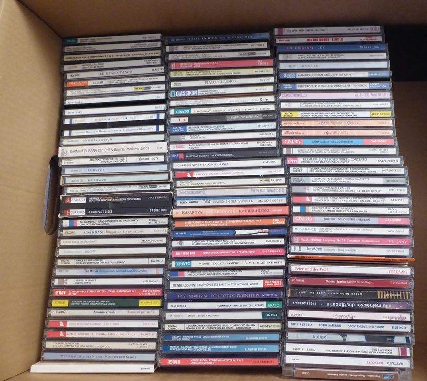 108 CD's, überwiegend Klassik für 60 CHF (Gebraucht) in Münchenstein ...