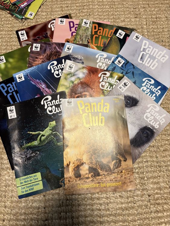 WWF Panda Club Magazine, diverse Ausgaben, Top Zustand! (Gebraucht) in ...