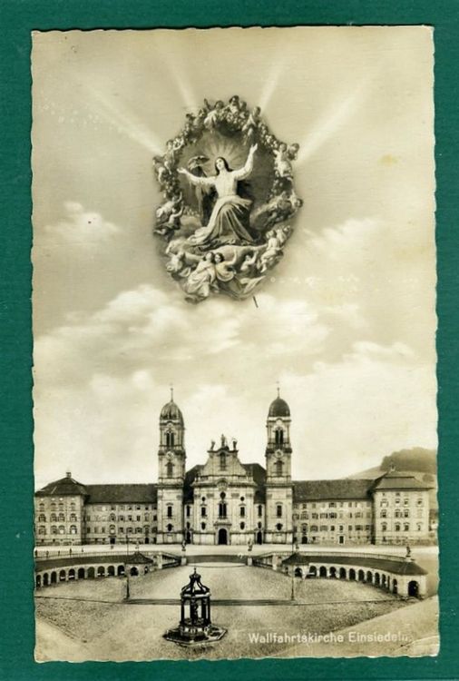 Einsiedeln - Wallfahrtskirche 1947 (Gebraucht) in Sargans für CHF 1 – mit Lieferung auf Ricardo ...