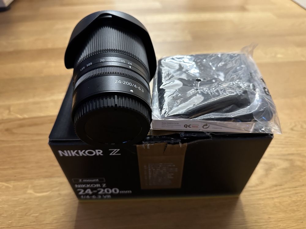 Nikkor Z 24-200 mm f/4-6.3 VR Objektiv (Gebraucht) in Davos Platz für CHF 500 – mit Lieferung ...