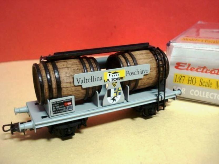 Electrotren H0 821DC: SBB Fasswagen LA TORRE, limit. Nr.102! (Neu und ...