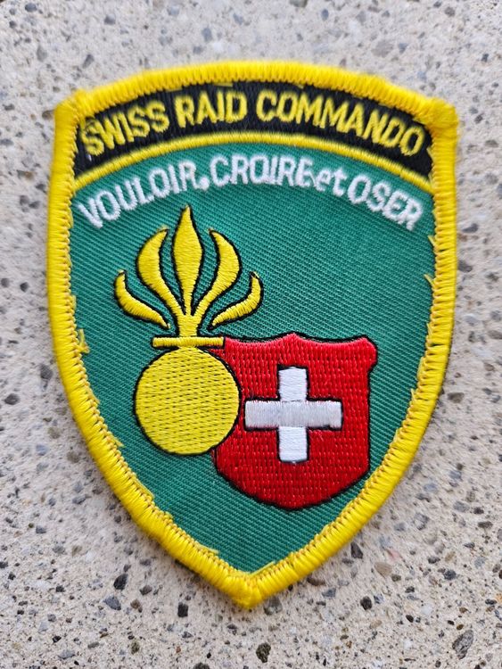 Badge Swiss Raid Commando mit klett *** (Gebraucht) in Riedholz für CHF ...