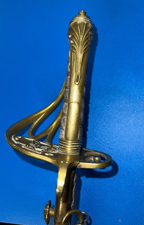 Officer Sabre Anglais GB XVIIII Epee british Säbel SWORD (Gebraucht) in ...