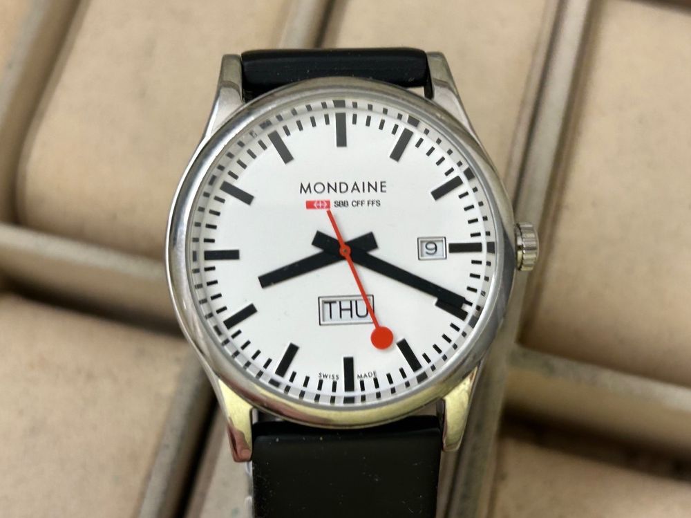 Montre mondaine SBB CFF homme fonctionne 41mm (D'occasion) à Delemont ...
