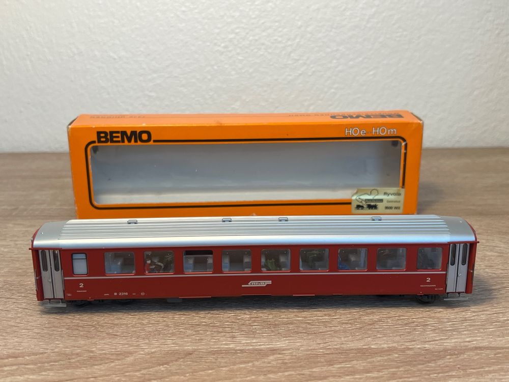 Bemo 3253 Personenwagen RhB H0m OVP (Gebraucht) in St-Aubin-Sauges für CHF 29 – mit Lieferung ...