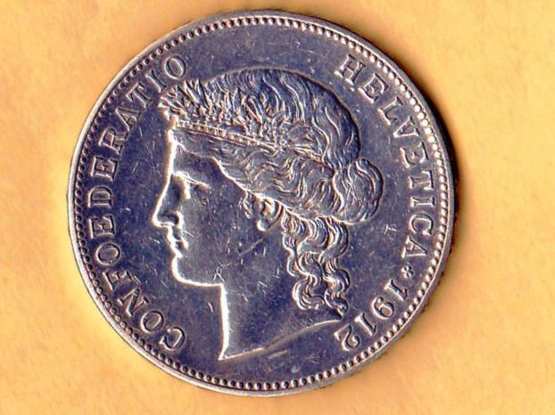 5 FRANKEN 1912 SEHR SELTEN HOCH KATALOGSWERT !!!!!!!!!!!!!!! (Gebraucht) in Aurigeno für CHF ...