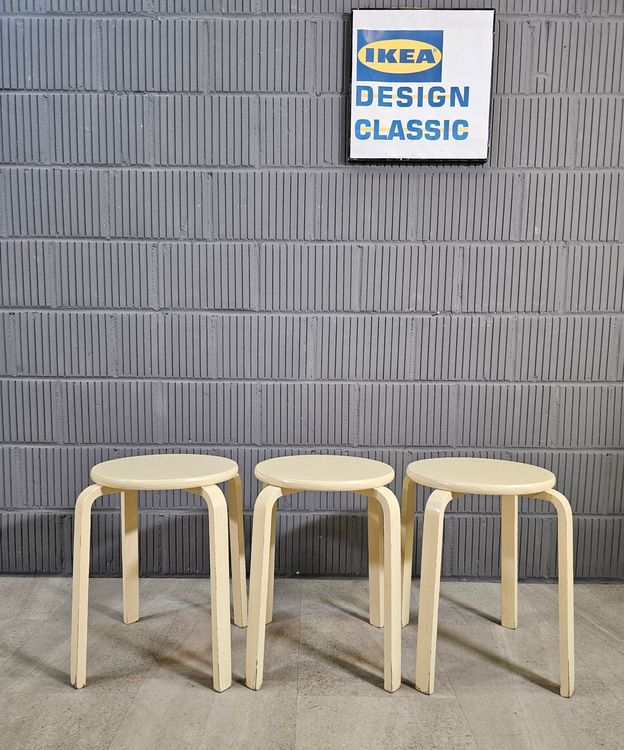 3 IKEA Frosta Stool Hocker, Stapelhocker Design Alvar Aalto (Gebraucht) in Nottwil für CHF 80 ...