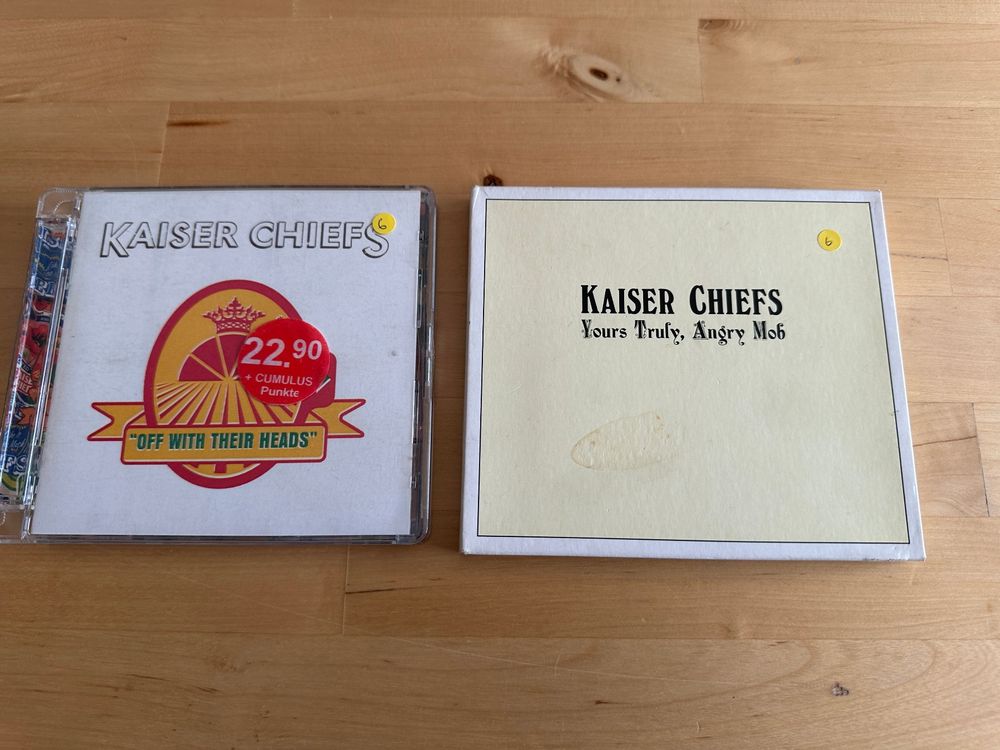 KAISER CHIEFS tolle CD DVD Sammlung special edition rare (Gebraucht) in ...