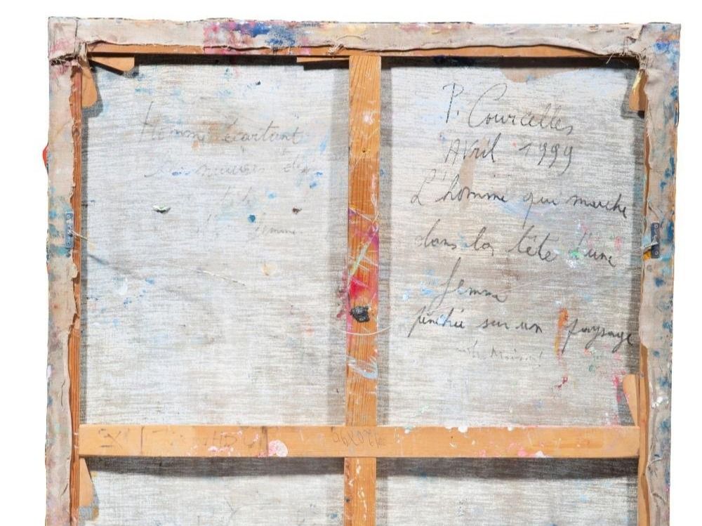 Beautiful colorful painting by Pascal Courcelles (1956) (Gebraucht) in Apples für CHF 2800 – nur ...