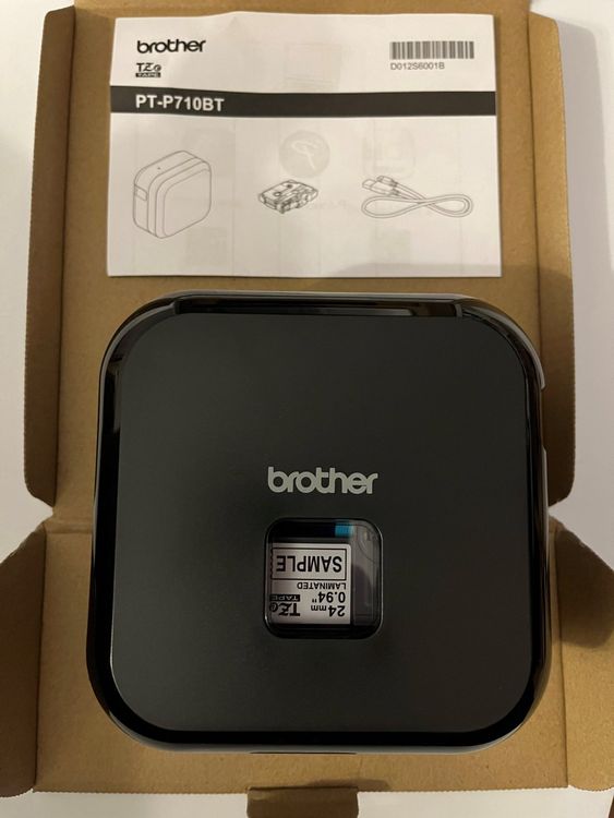 Brother Beschriftungsgerät PT-P710BT neu (Neu und originalverpackt) in ...
