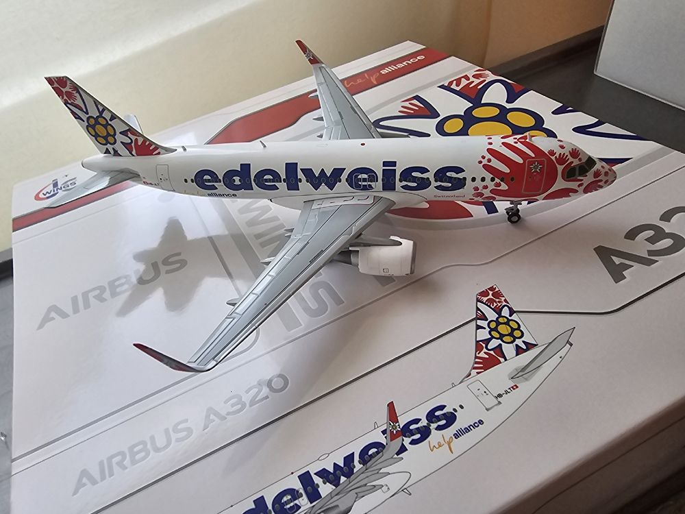 Edelweiss A320 Help Alliance 1:200 (Neu (gemäss Beschreibung)) in ...
