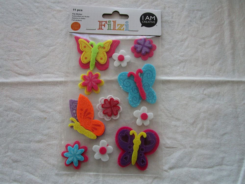 Basteln/Deko, Filz-Sticker (Neu und originalverpackt) in Grenchen für ...