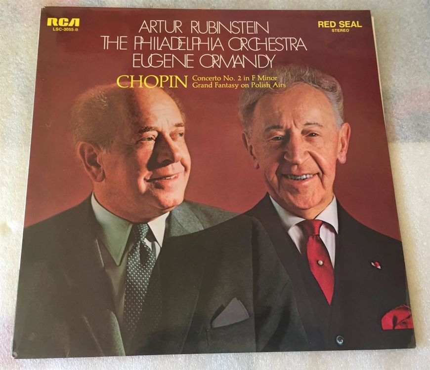 Arthur Rubinstein Eugene Ormandy Chopin (Gebraucht) in Genève für CHF 9.9 – mit Lieferung auf ...
