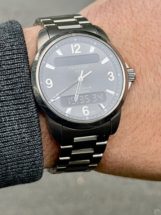 CERTINA DS PODIUM TITANIUM DIGITAL &ANALOG (Gebraucht) in Goldach für ...